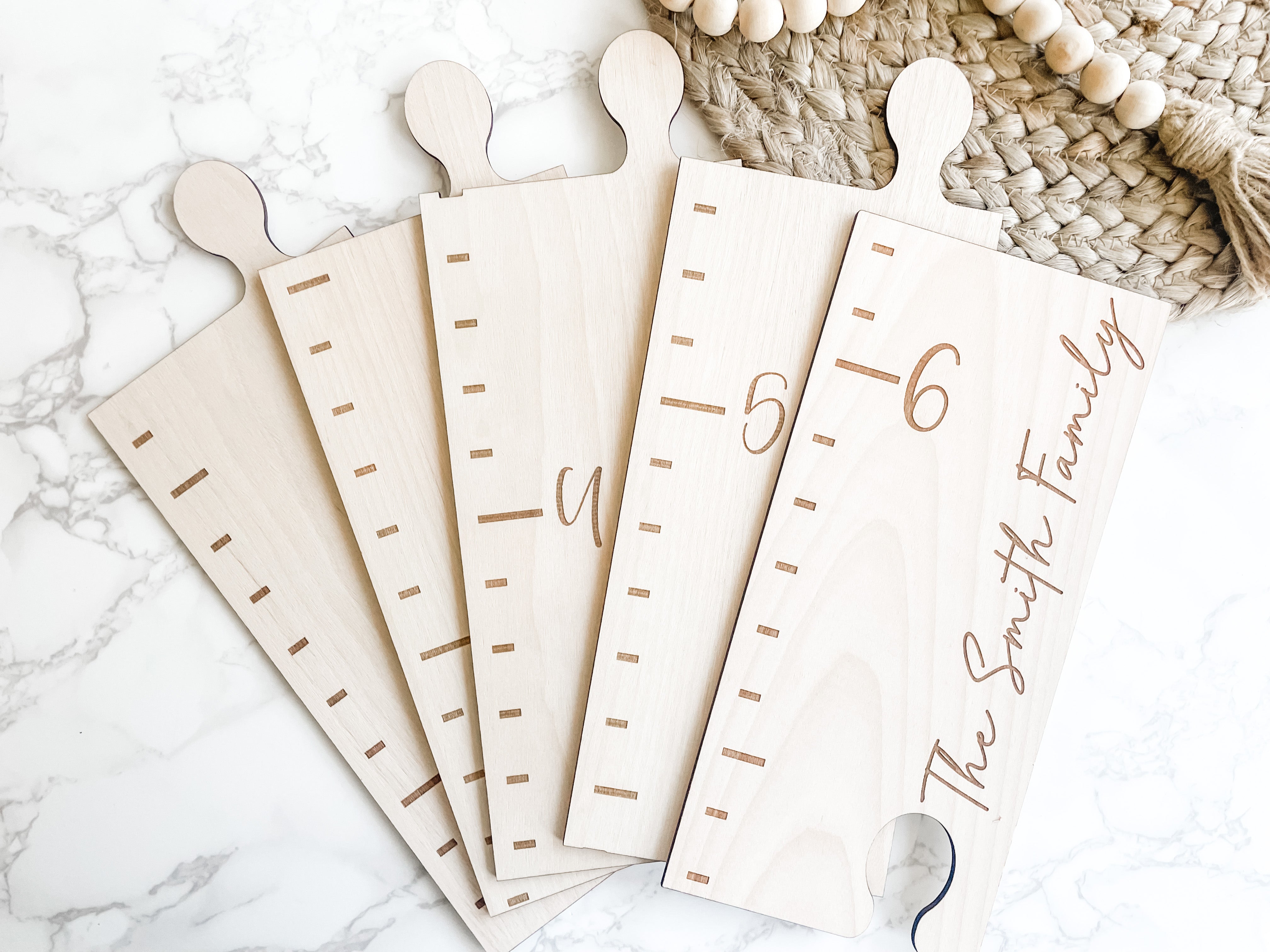 Growth Chart Rulers | Charlie + Pine