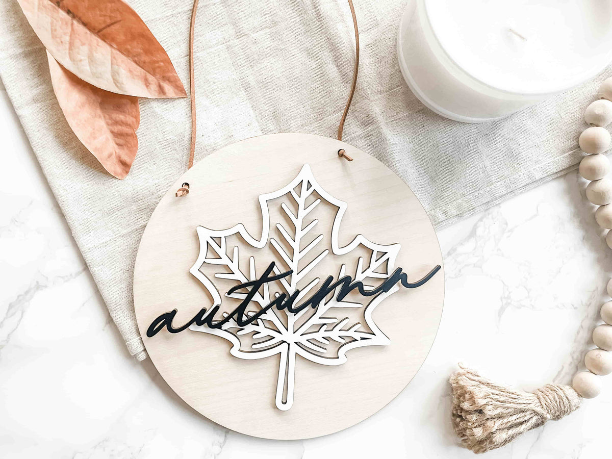 Autumn Door Hanger - Charlie and Pine – Charlie + Pine